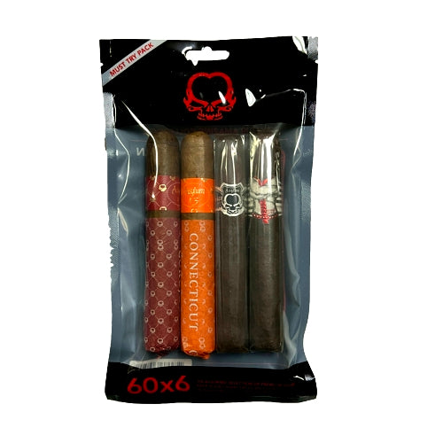 Asylum 60 x 6 Sampler Fresh Pack - CigarsCity.com