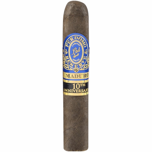 Perdomo 10th Anniversary Maduro Robusto (5" x 54) - CigarsCity.com