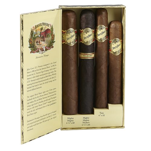 Brick House Cigar Sampler - Mighty Mighty 4-Pack - CigarsCity.com