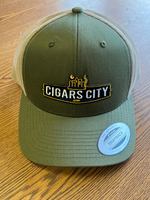 CigarsCity.com Snap Back Mesh Baseball Cap - One Size