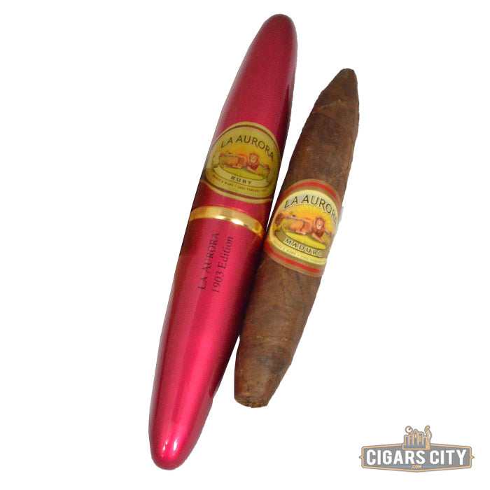 La Aurora Preferidos Ruby Maduro Double Perfecto Cigars for Sale ...