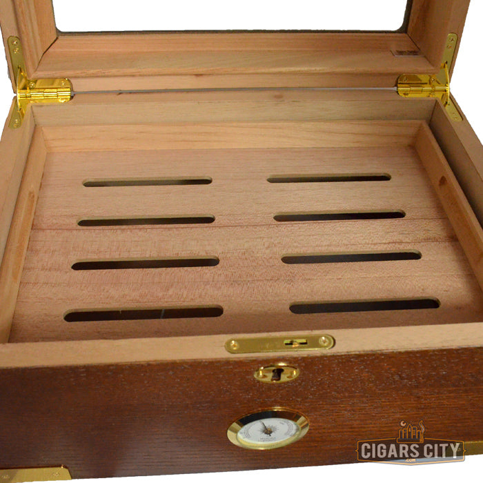 Milano Glasstop Cigar Humidor for Sale - Cigars City - CigarsCity.com