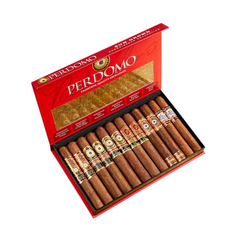 Perdomo Humidified Connecitcut 4-Pack Cigar Sampler - CigarsCity.com