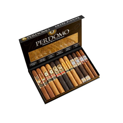 Perdomo Humidified Connecitcut 4-Pack Cigar Sampler - CigarsCity.com